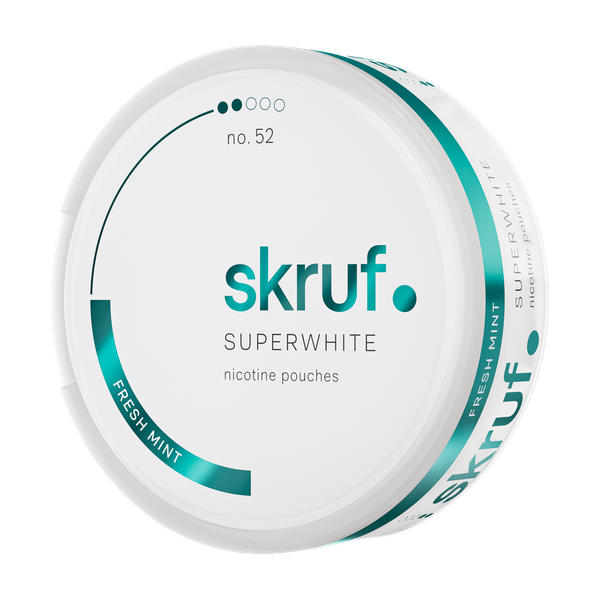 SKRUF Superwhite Fresh Mint No 52 | Buy online – All White Online